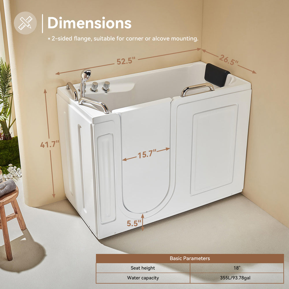 Walk in tub with shower | Handicap walk in shower | Walk in tubs for ...