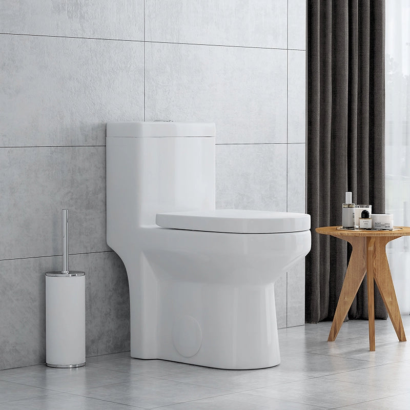 HOROW 8733U Compact Dual Flush Toilet for 12-Inch Rough-In