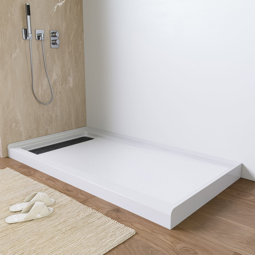 Shower base pan | Walk in shower pan | 60 inch shower pan
