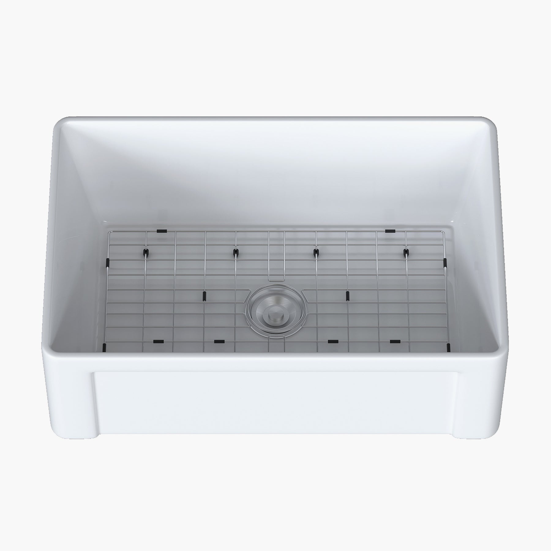 HOROW Farmhouse Kitchen Sink Reversible Single Bowl Model HR-S0185W