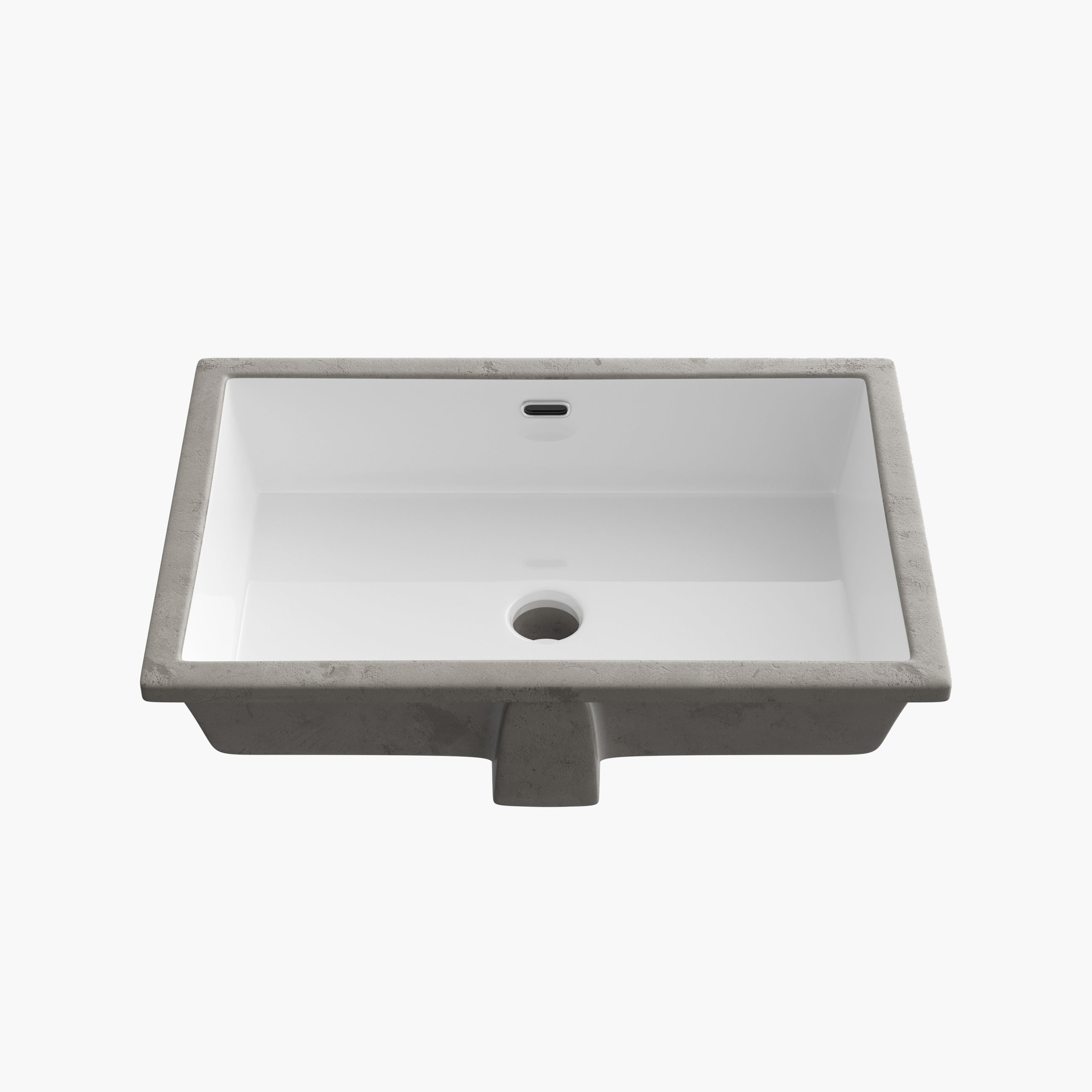 HOROW 24 Inch Undermount Kitchen Sink Bathroom Undermount Rectangular