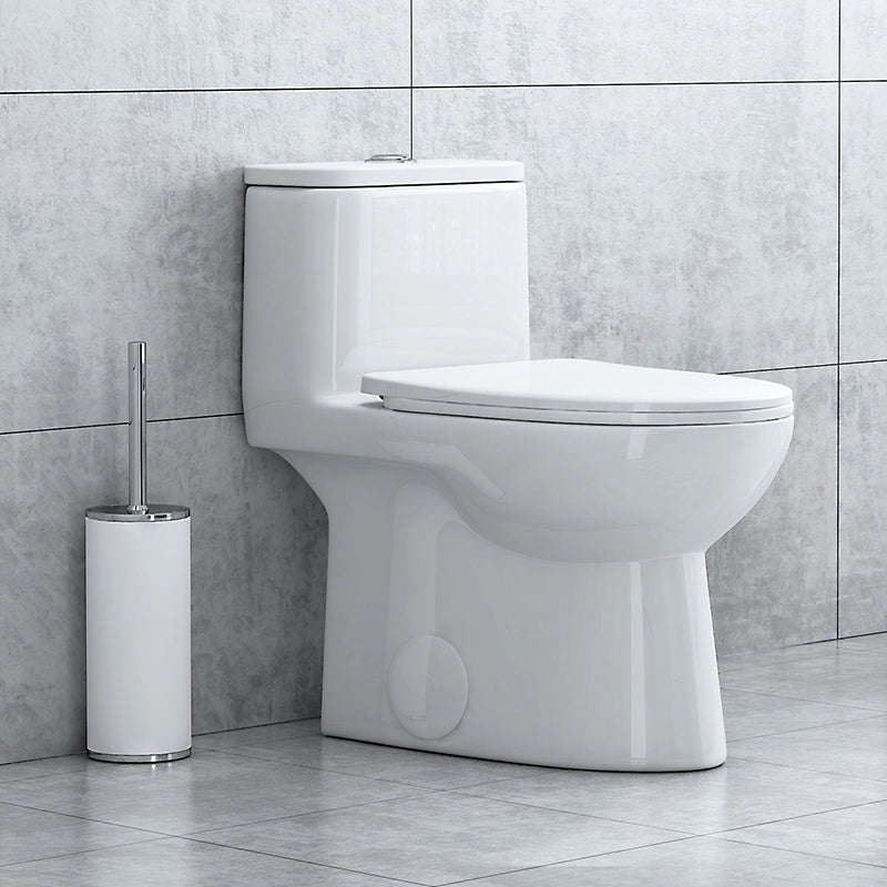 HOROW Best Dual Flush Toilet Modern Elongated Raised Toilet Seat